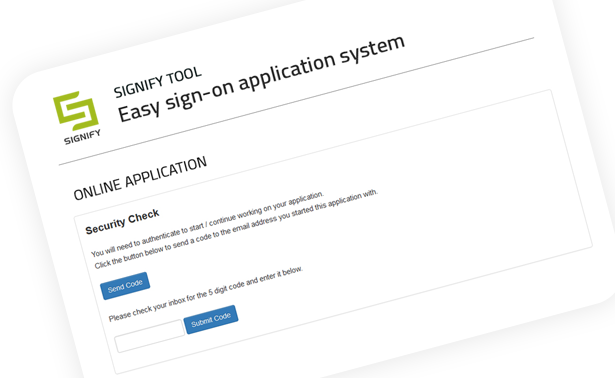 Signify Ltd — Easy Sign-on